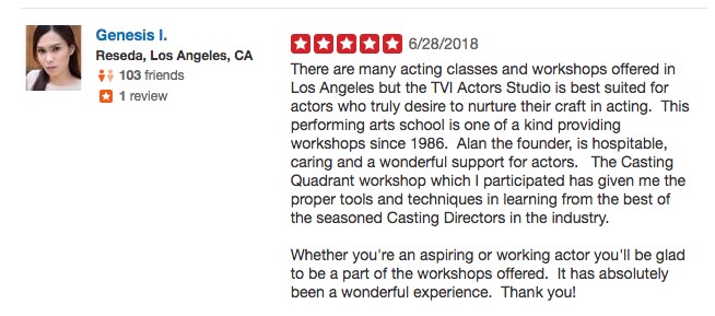 Home · TVI Actors Studio